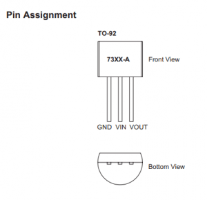 HT7333-A Low Dropout Spannungs Regulator 3.3V SOT-89/TO-92 - ShopOfThings