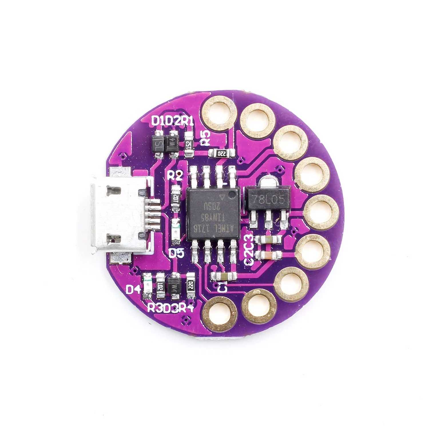 LilyTiny LilyPad ATtiny85 Development Board Wearable Module CJMCU ...