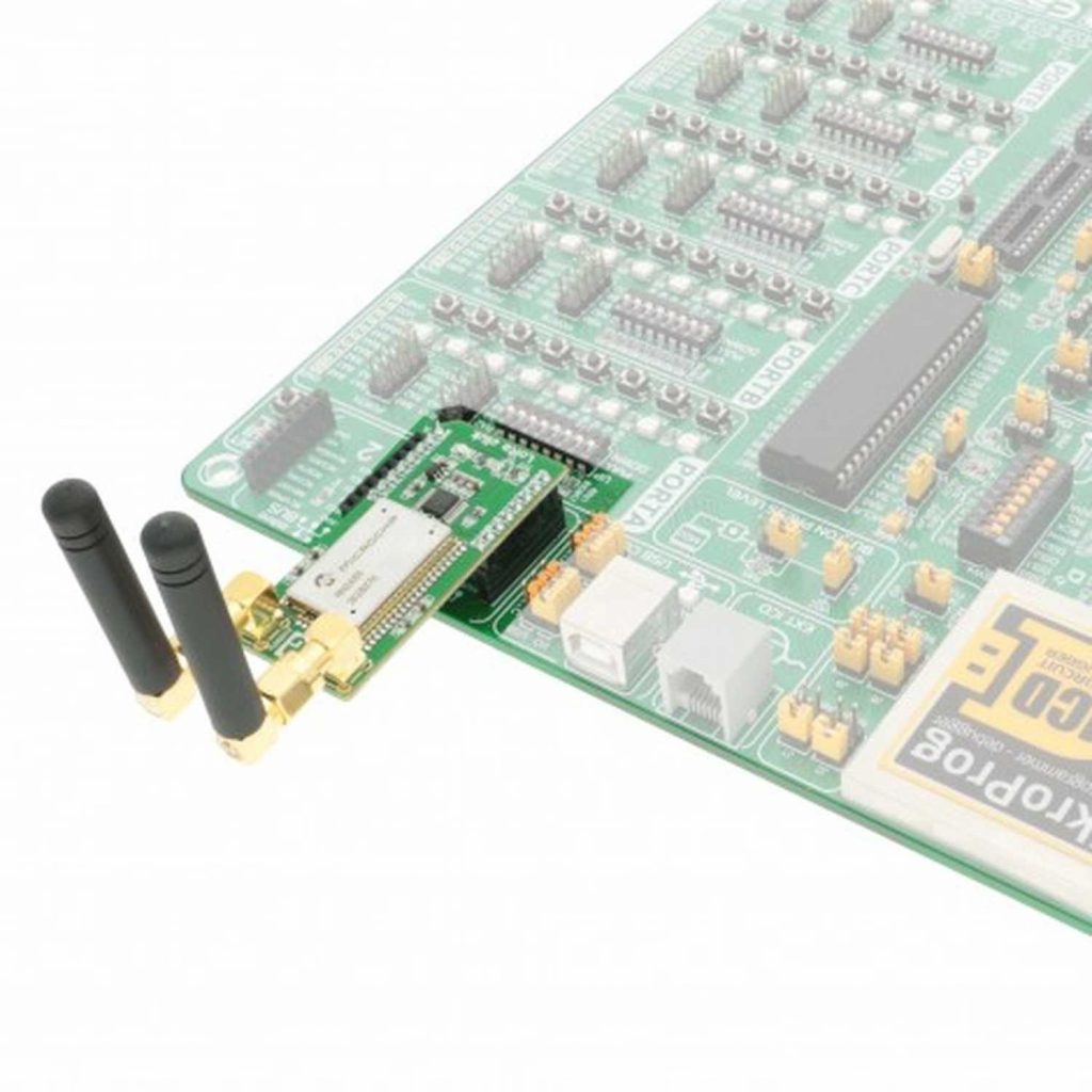 Mikroe RN2483 Lora RF Click Microchip Serial Modul - ShopOfThings