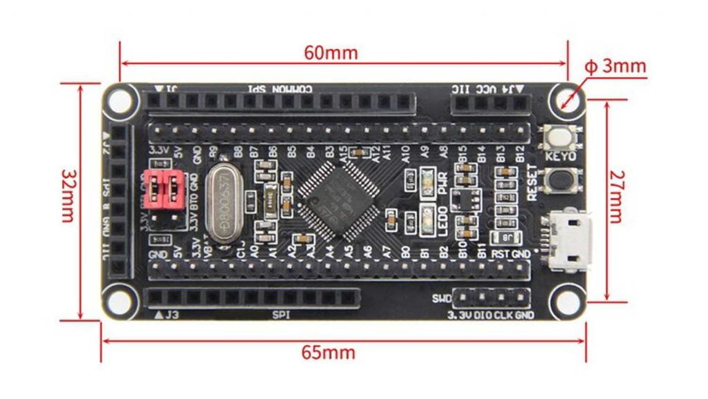 STM32F103C8T6 STM32 Development Board - ShopOfThings