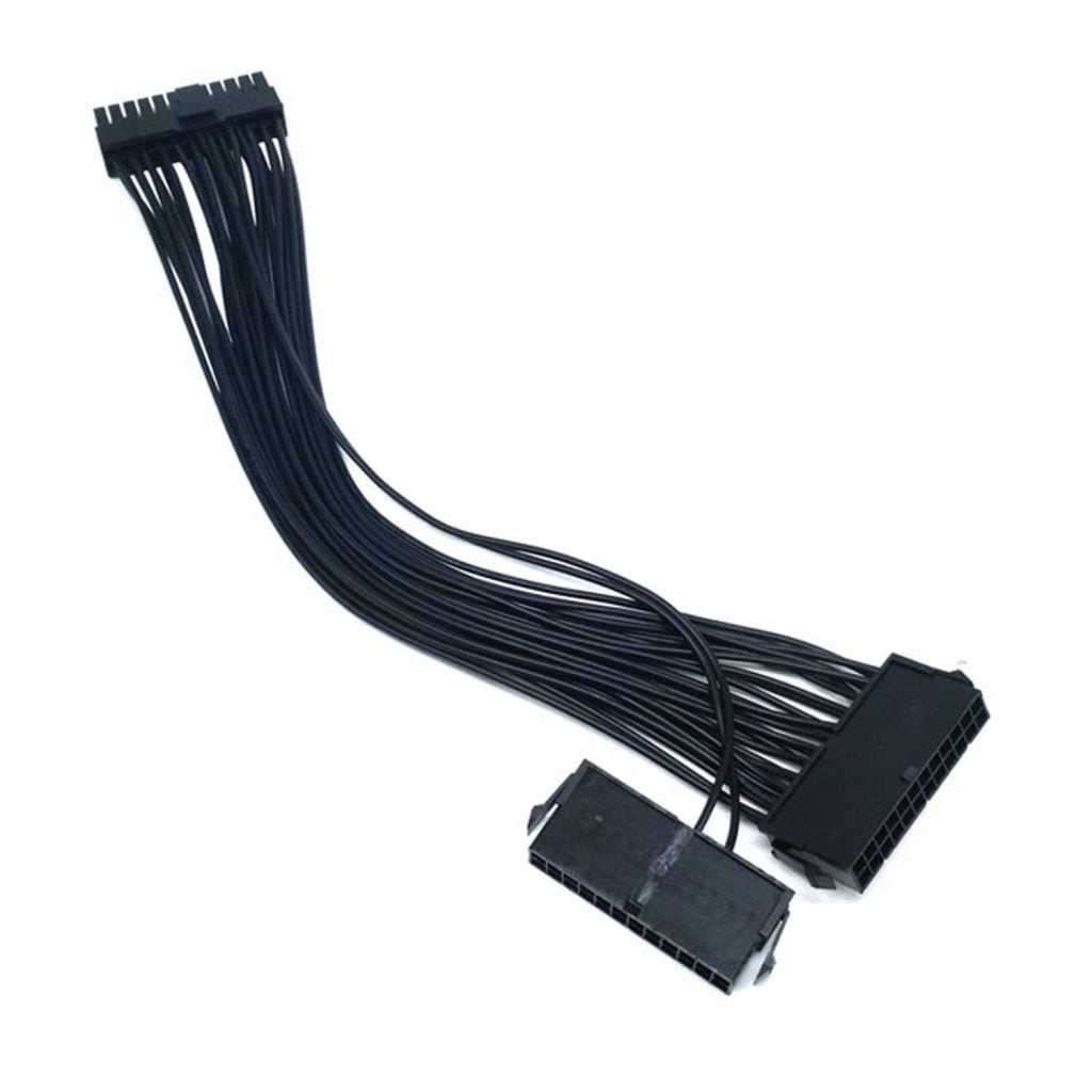 24Pin Dual PSU ATX Power Supply 30cm Adapter - ShopOfThings