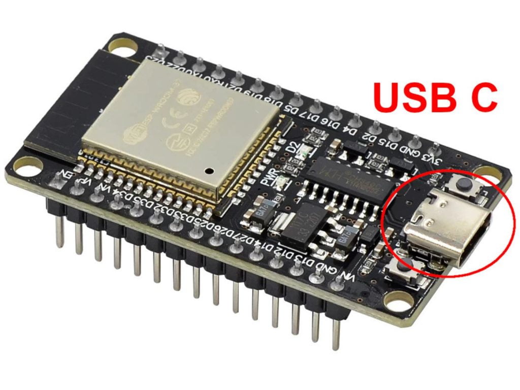 DoIt ESP-32 IoT Entwicklungsboard ESP32 DEVKIT V1 USB-C - ShopOfThings DoIt ESP-32 IoT Entwicklungsboard ESP32 DEVKIT V1 USB-C - ShopOfThings